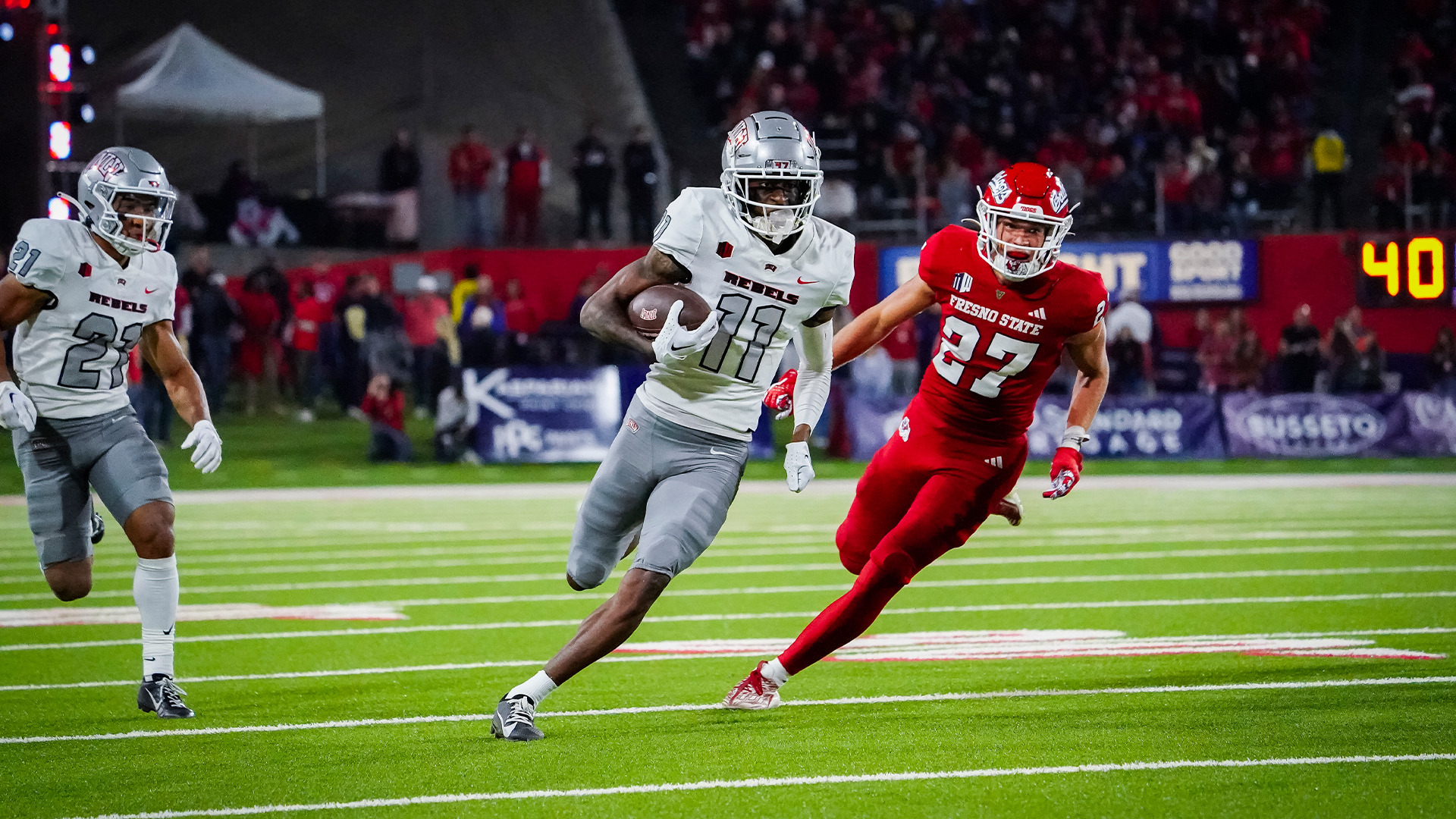 Ricky White III - Football - University of Nevada Las Vegas Athletics