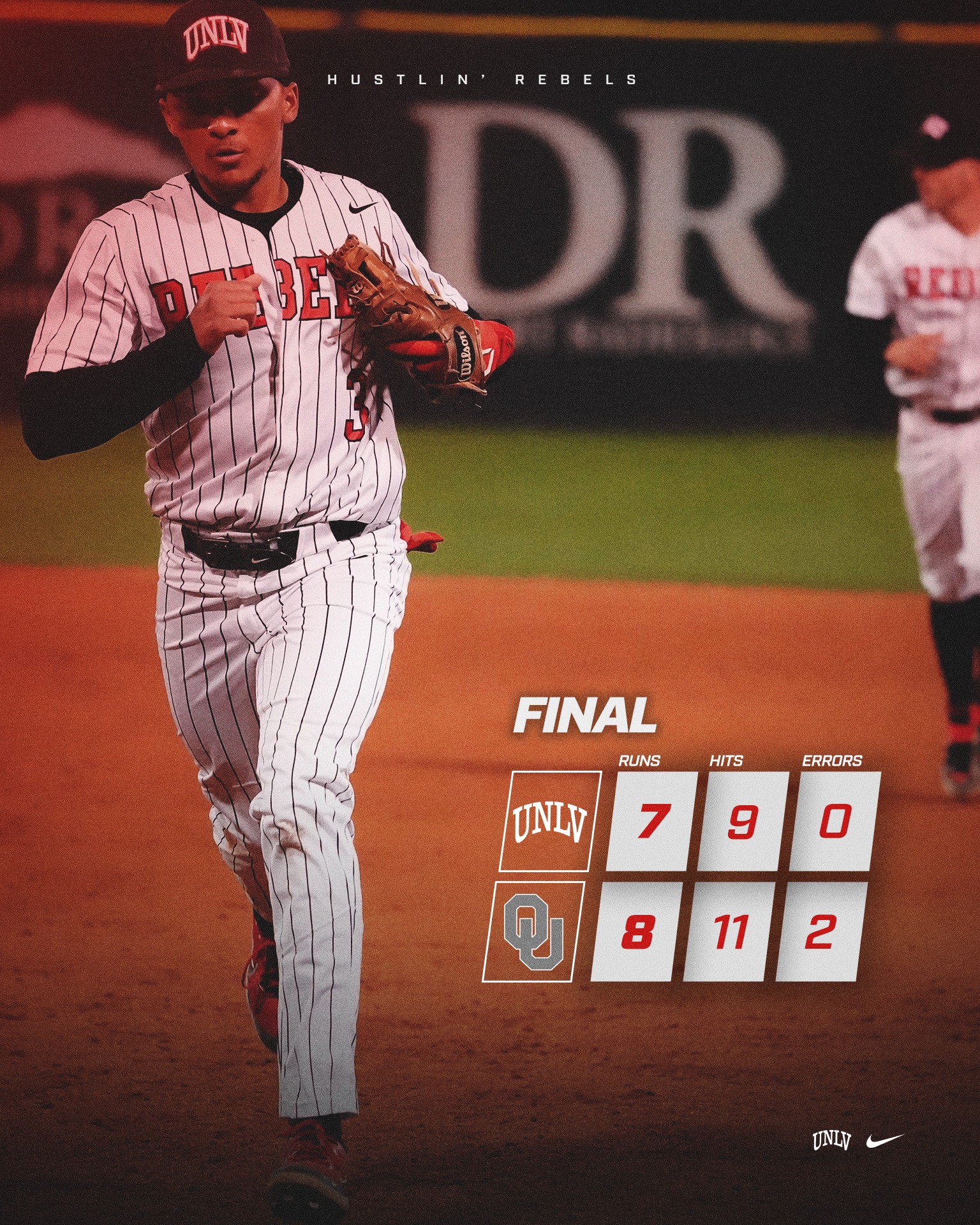 Rebels Drop Series To Oklahoma - University of Nevada Las Vegas Athletics