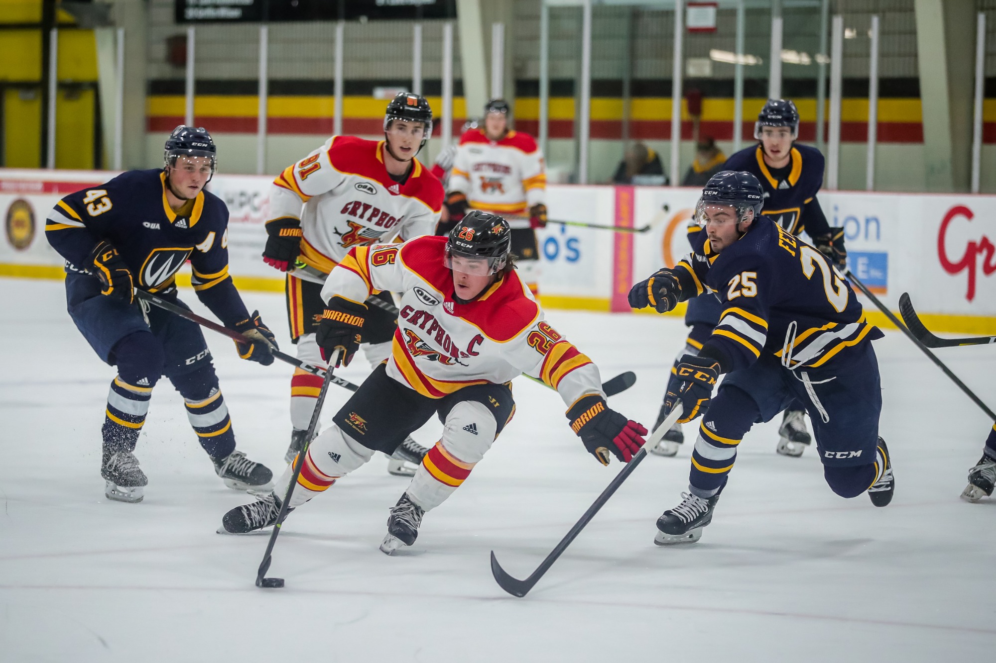 MHKY RECAP: Gryphons Jump Out to Early Lead but Fall to Red Hot Lancers ...