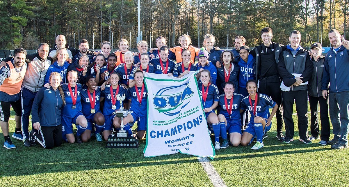 Women’s soccer wins first OUA championship - Ontario Tech Athletics