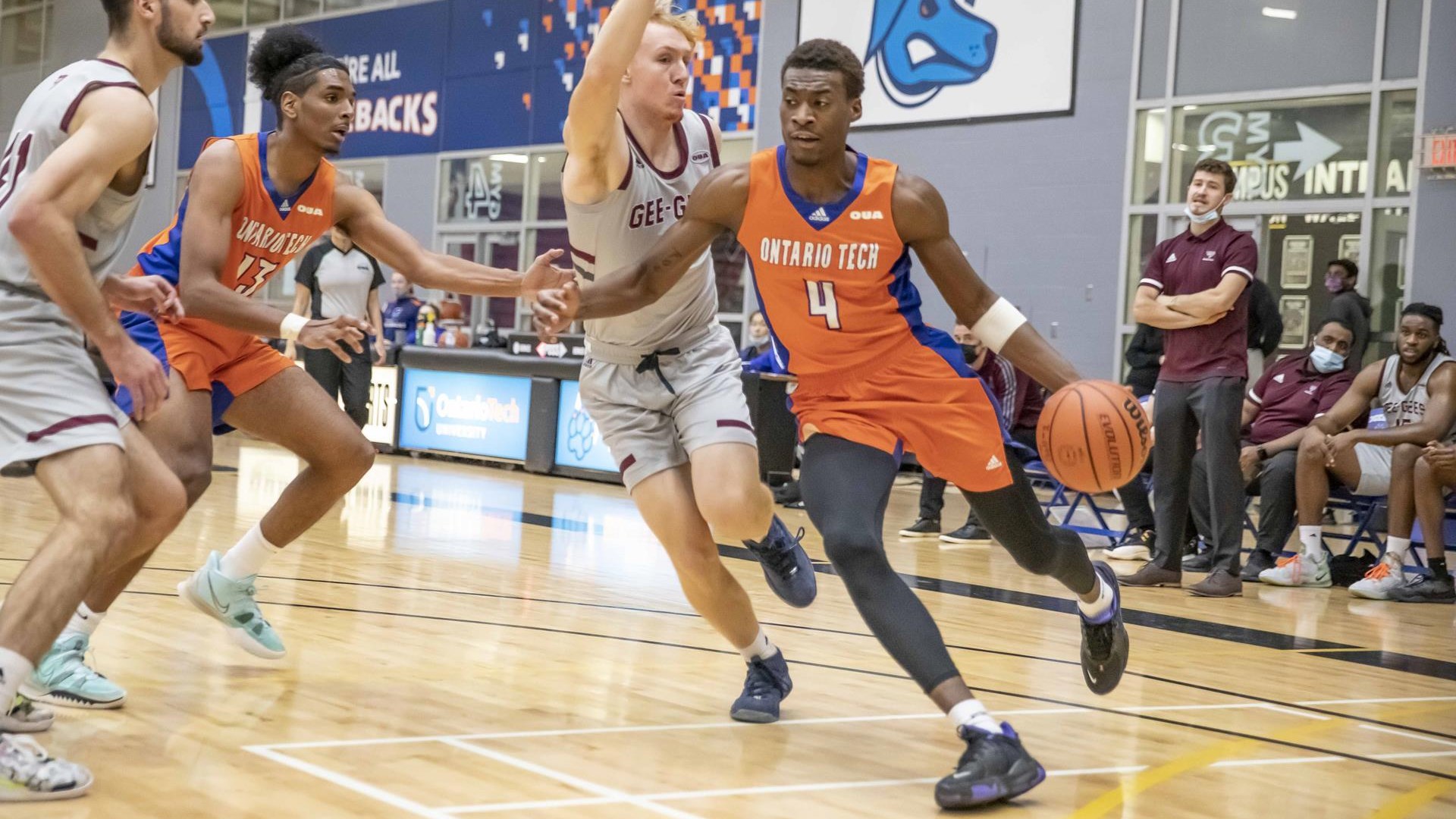 Ba-Amara Djame - 2021-22 - Men's Basketball - Ontario Tech Athletics