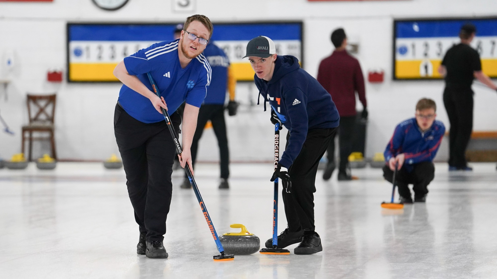 Ridgebacks battle at OUA Men's Curling Championship - Ontario Tech ...
