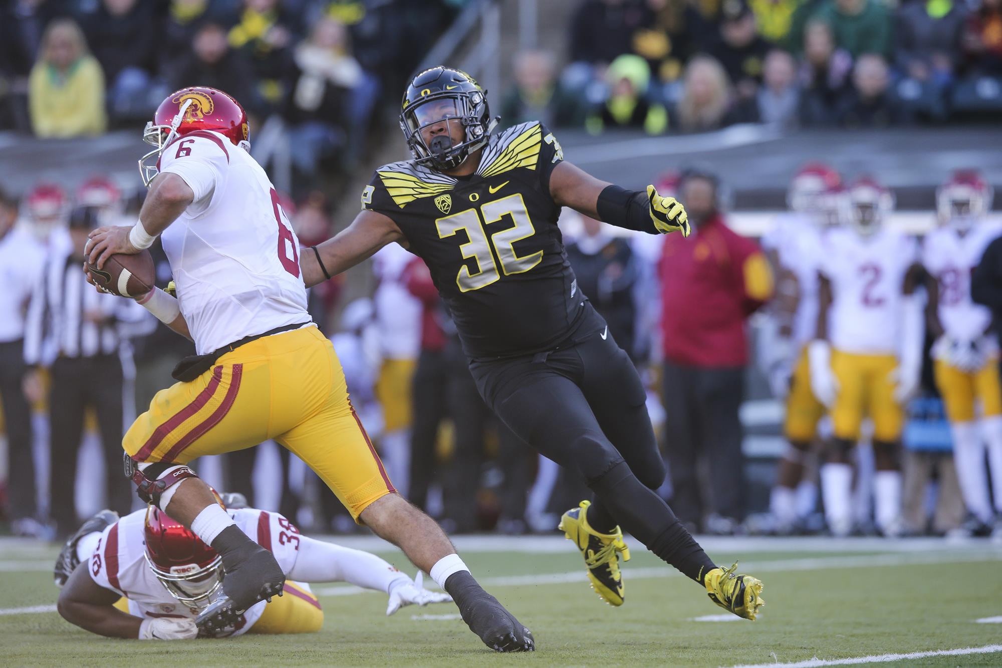 Eddie Heard - Football - University of Oregon Athletics