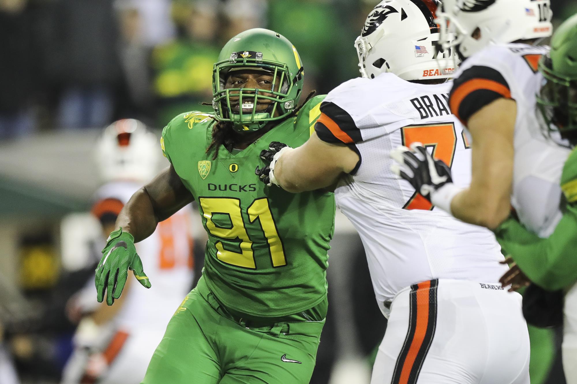 Elijah George - Football - University of Oregon Athletics