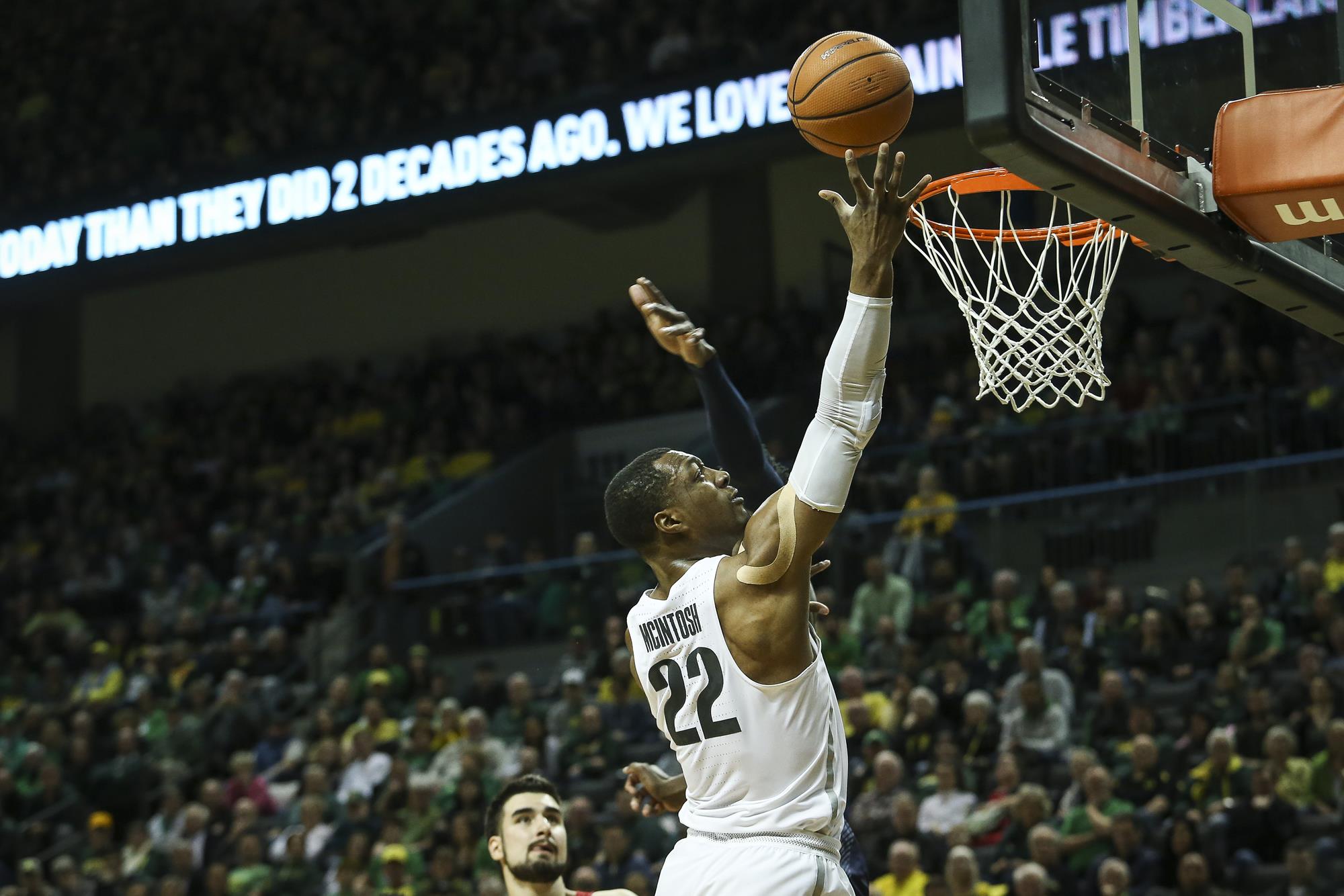 MiKyle McIntosh - Men's Basketball - University of Oregon Athletics
