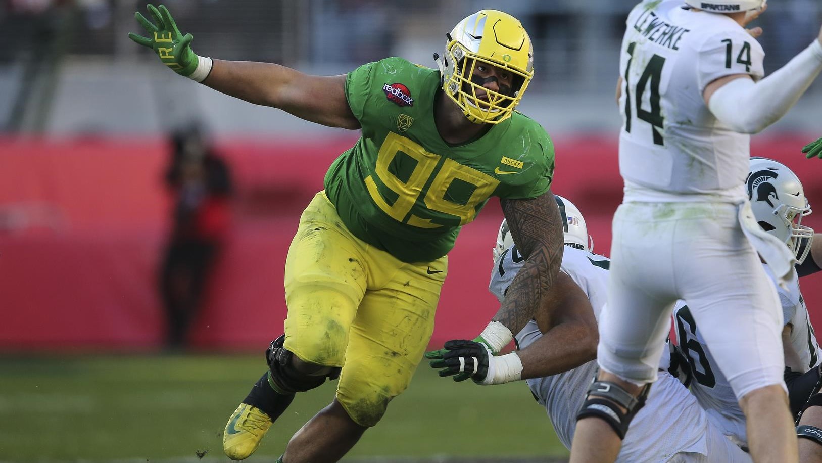 Austin Faoliu - Football - University of Oregon Athletics