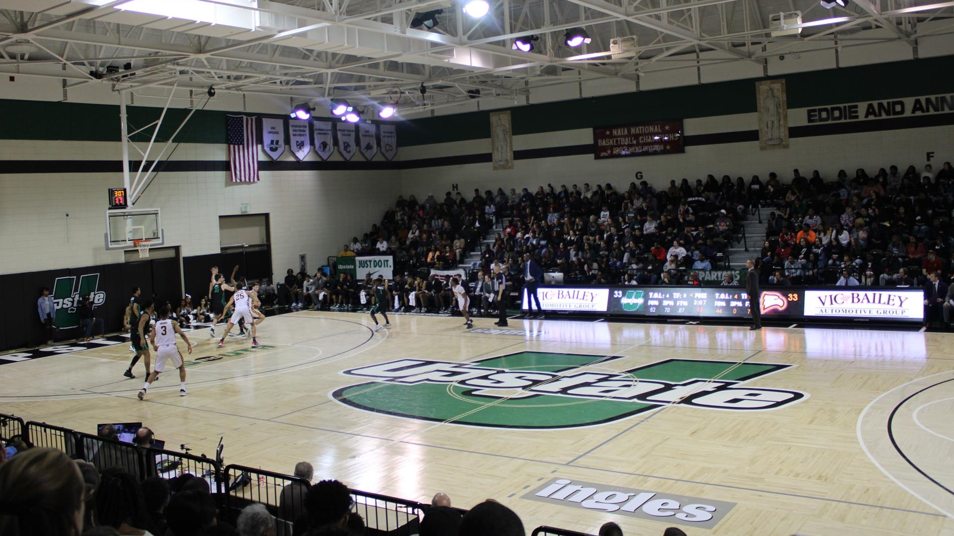 Spartans Light it Up from Beyond the Arc on Senior Night - University ...