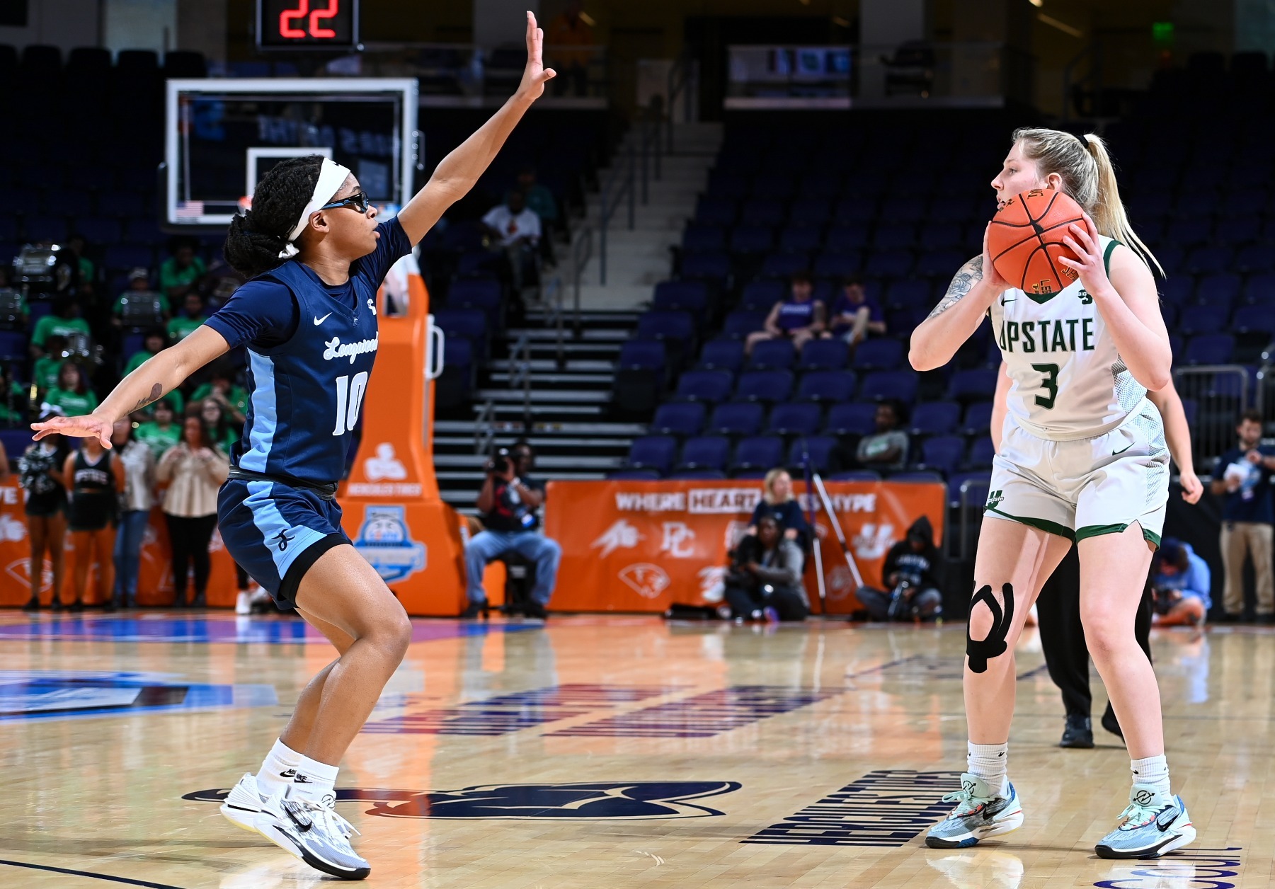 No. 2 Seed Upstate Women's Basketball Makes History as 60-37 Win Over ...
