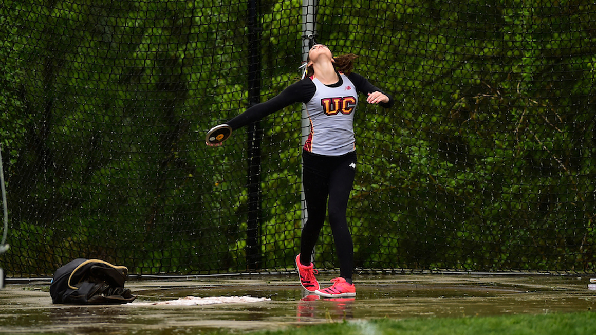 Pomatto Wins Discus Gold for Women's T&F on Day Two of Centennial ...