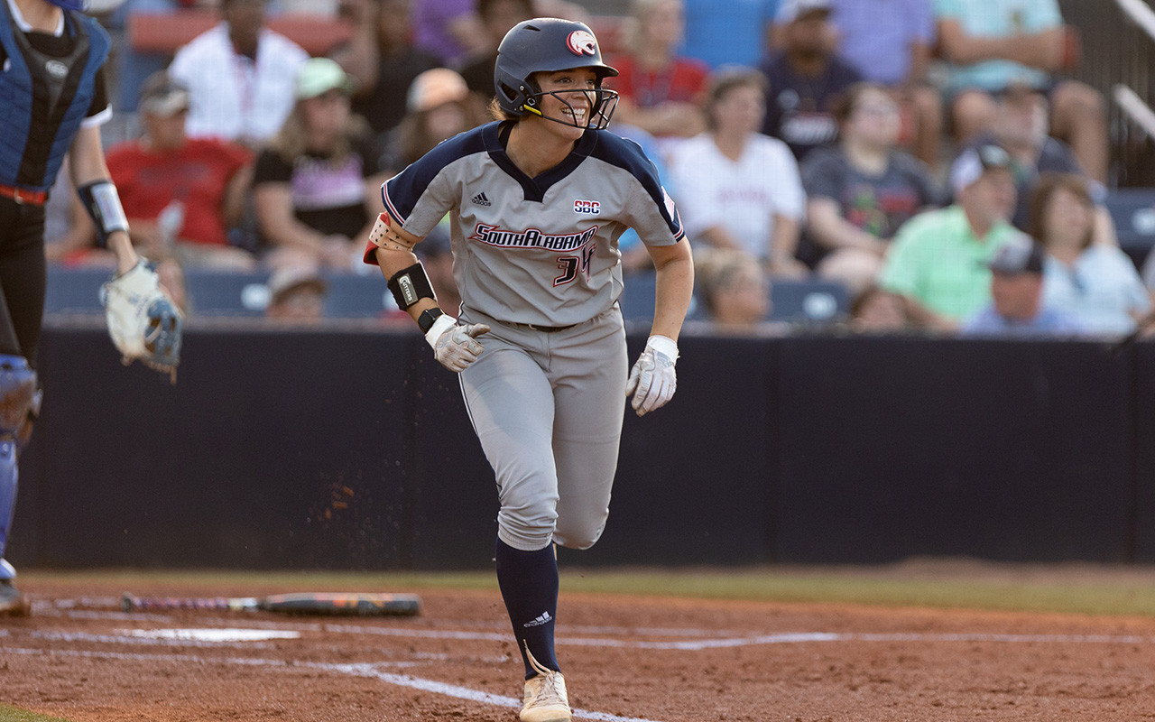 SECOND-SEEDED SOUTH ALABAMA SOFTBALL USES EIGHT-RUN FOURTH TO PICK UP ...