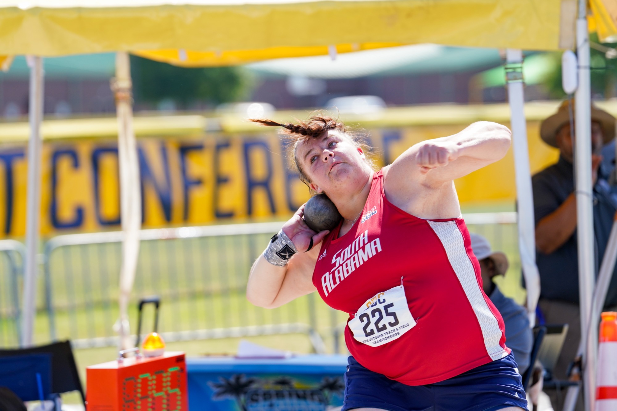 Uys captures gold on second day of conference championships ...