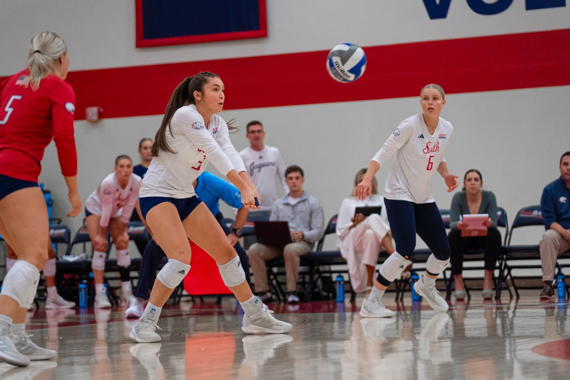 Jaguars Offense Pushes Past Warhawks in Sweep - University of South ...