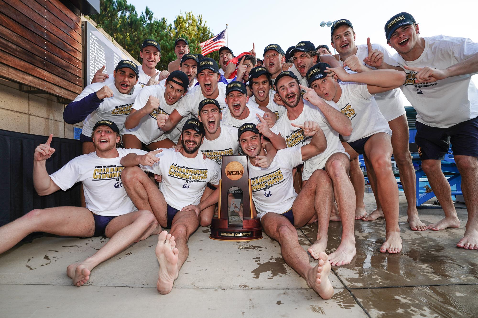 California Defeats USC 13-12 To Win 2021 NCAA Men's Water Polo ...