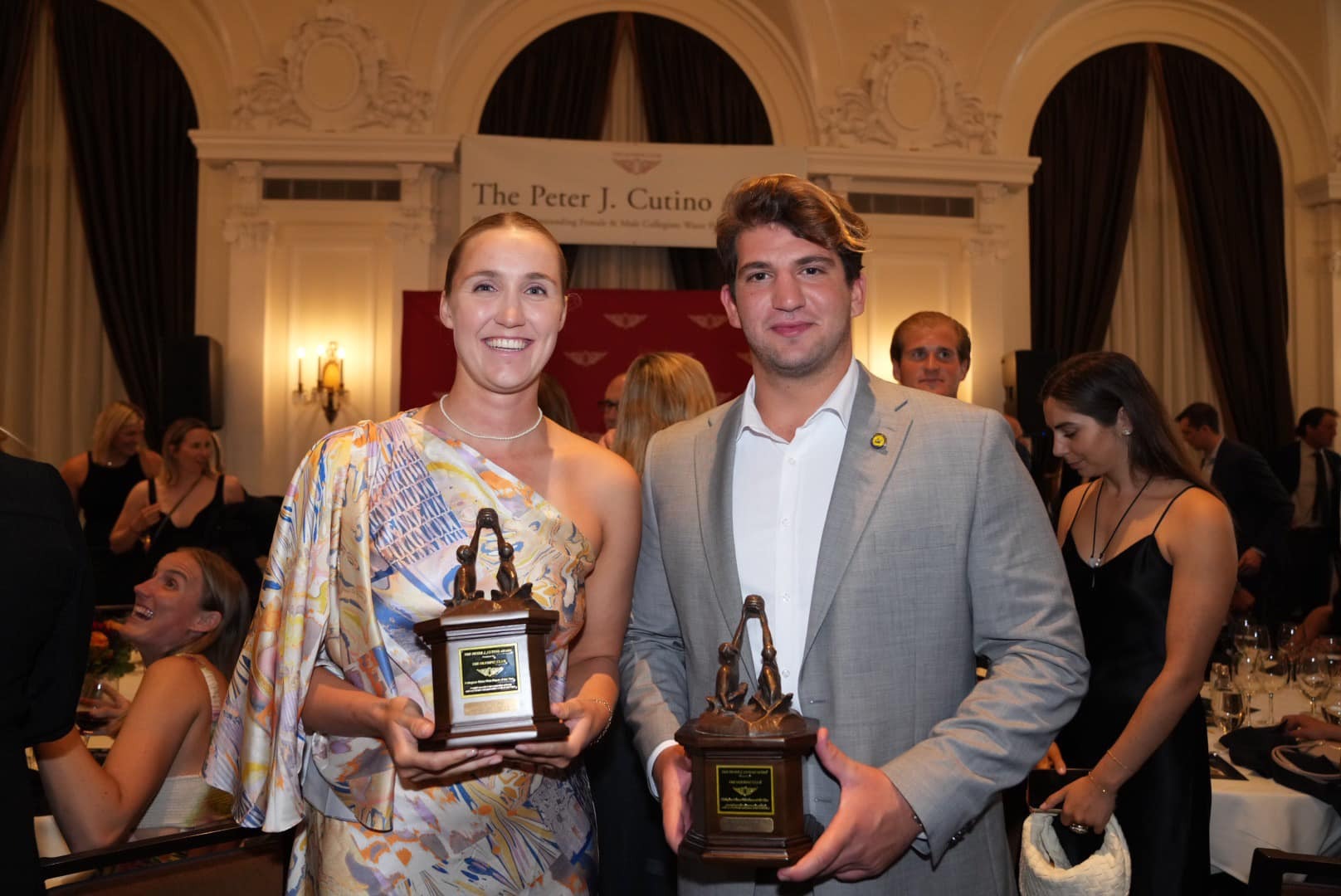 Aria Fischer And Nikolaos Papanikolaou Take Home 2023 Peter J. Cutino ...