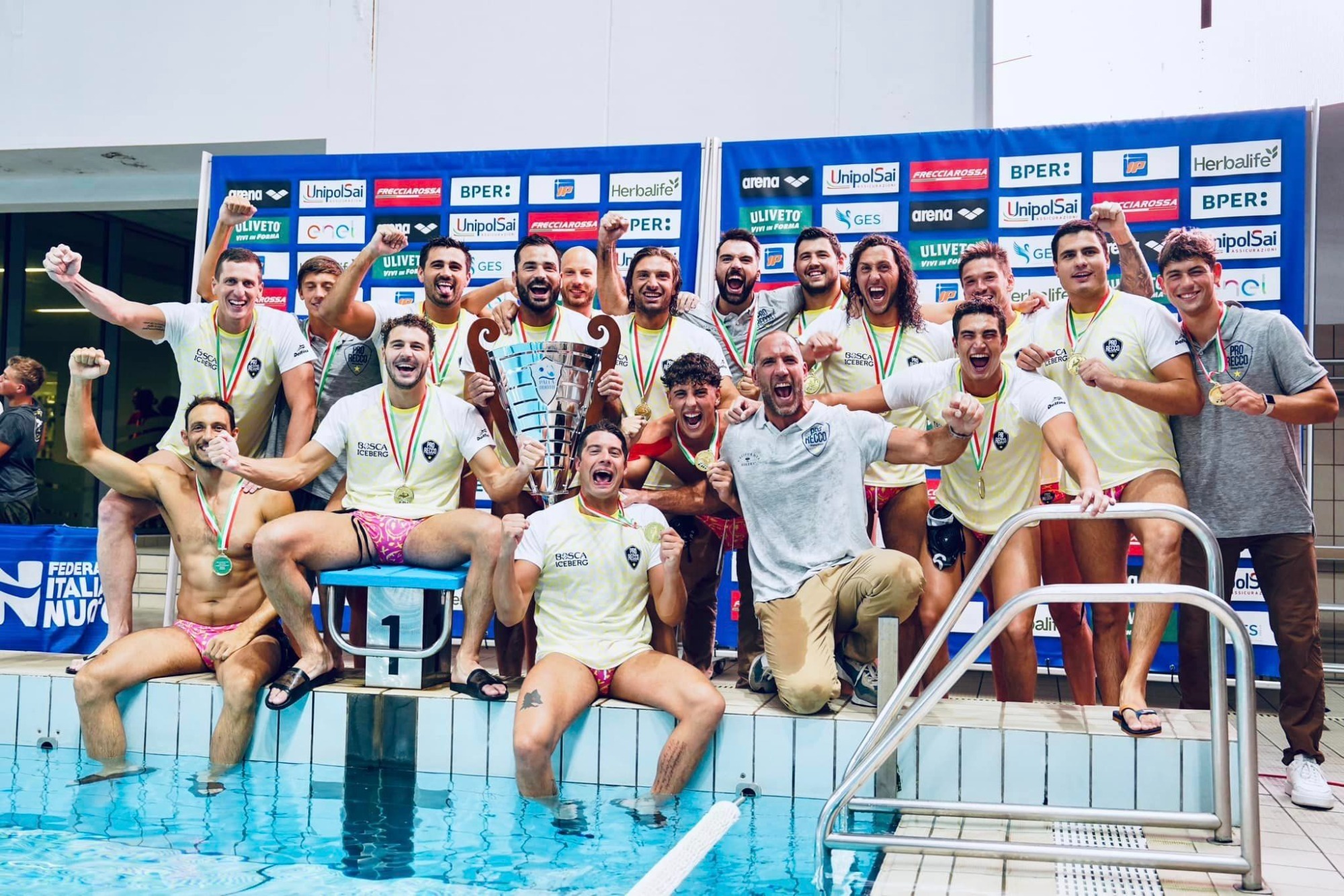 Hallock, Pro Recco Are Italian Champions - USA Water Polo
