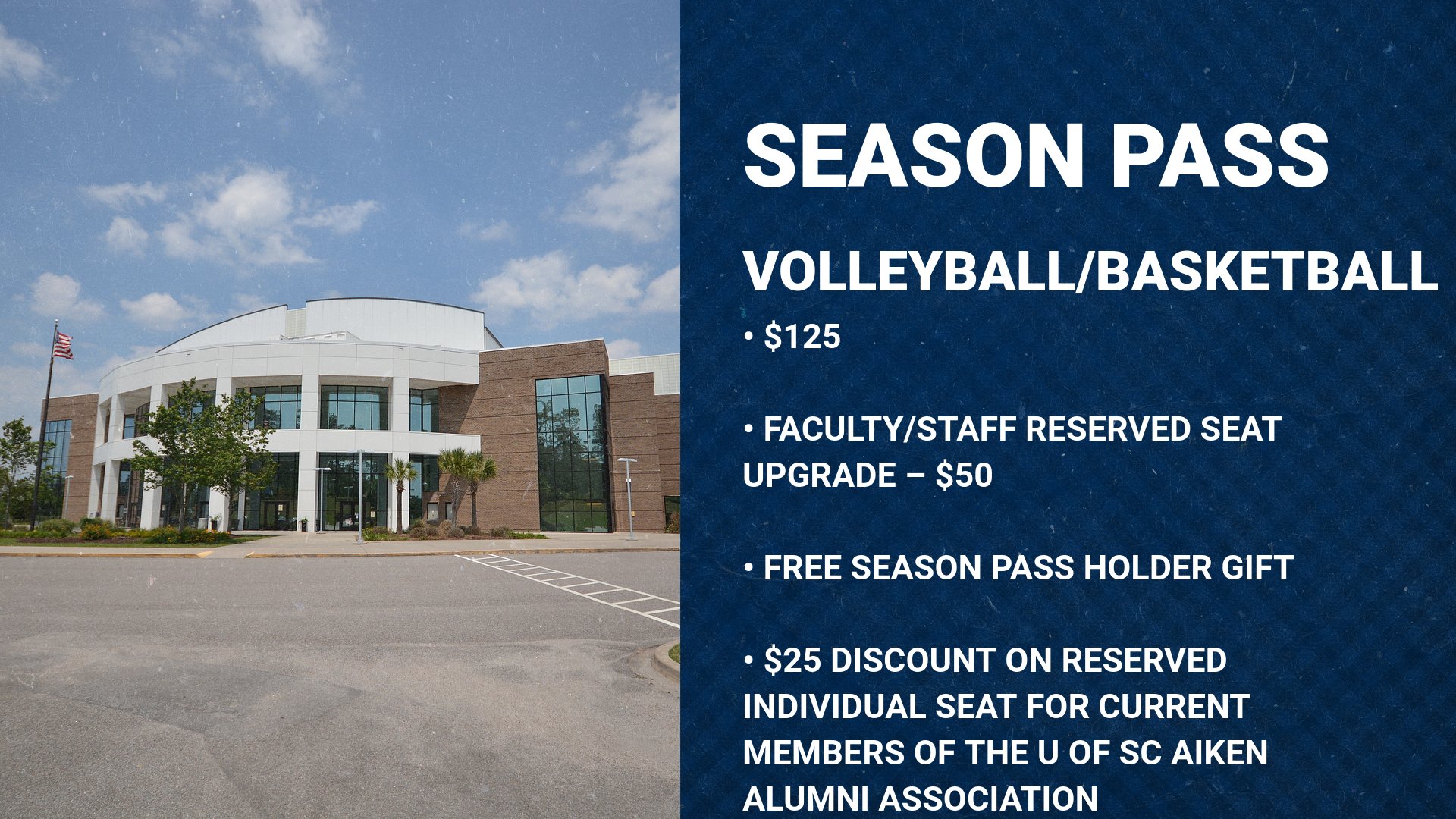 USC Aiken Announces 2021-22 Ticket Information - University of South ...