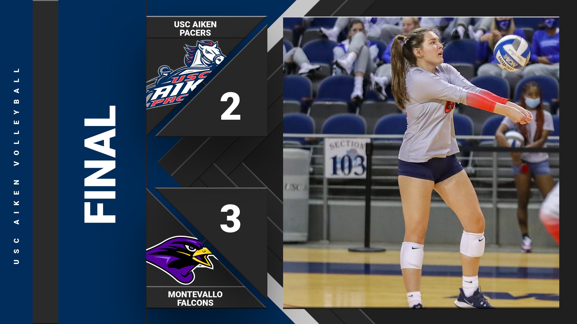 Pacers Fall To Falcons - University of South Carolina Aiken Athletics