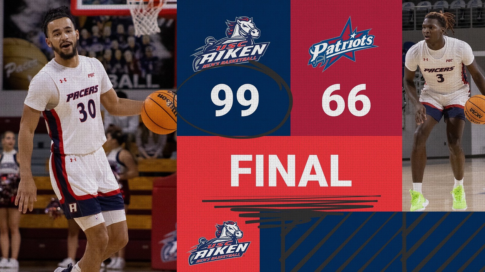 Pacers Race Past Patriots - University of South Carolina Aiken Athletics