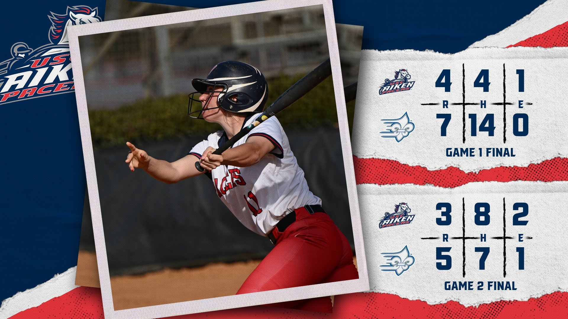 Pacers Drop Twinbill To Saints - University of South Carolina Aiken ...