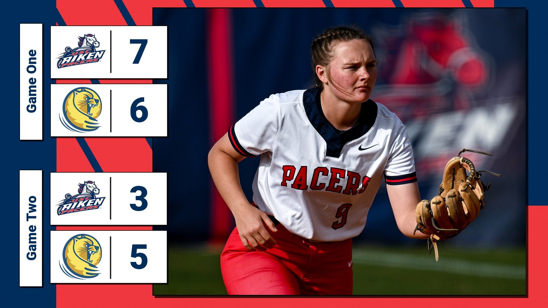 Pacers Split Doubleheader With Bearcats - University of South Carolina ...