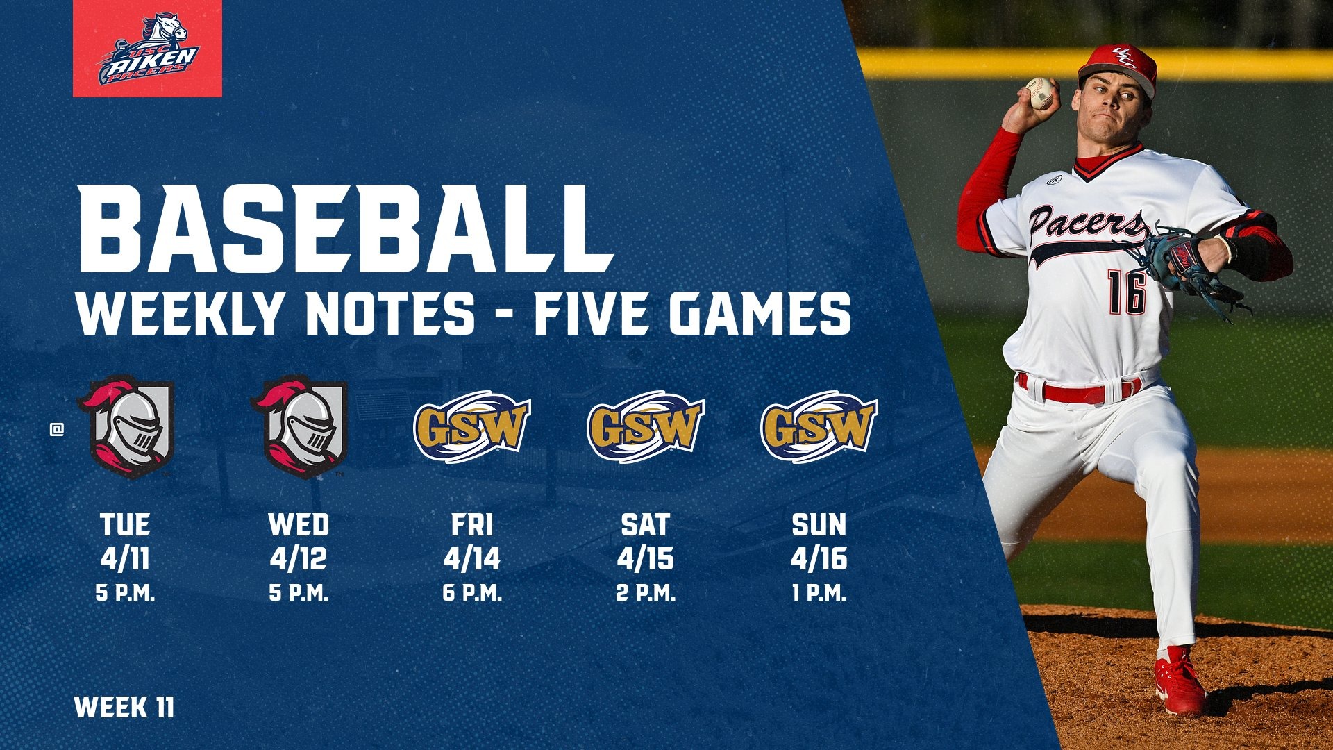 USC Aiken Baseball Notes – Week 11 - University of South Carolina Aiken ...