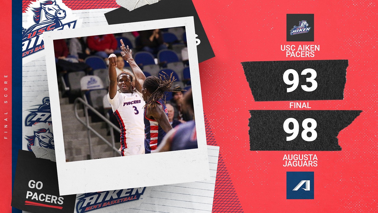 Pacers Drop Double Overtime Contest To Augusta - University of South ...