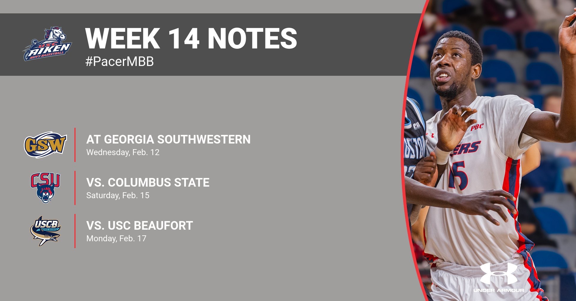 Pacers Release 2024-25 Schedule - University of South Carolina Aiken ...