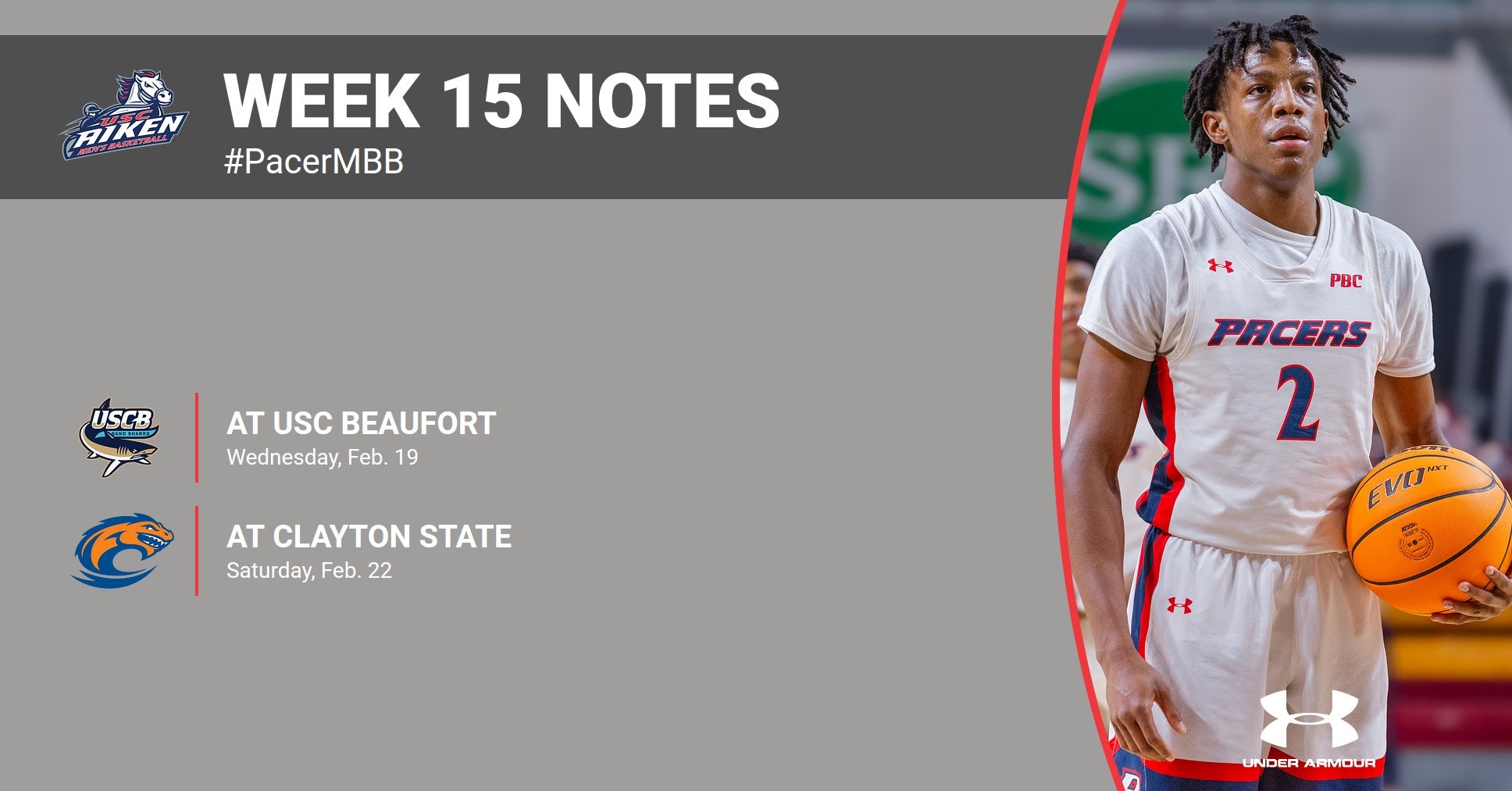 Pacers Release 2024-25 Schedule - University of South Carolina Aiken ...