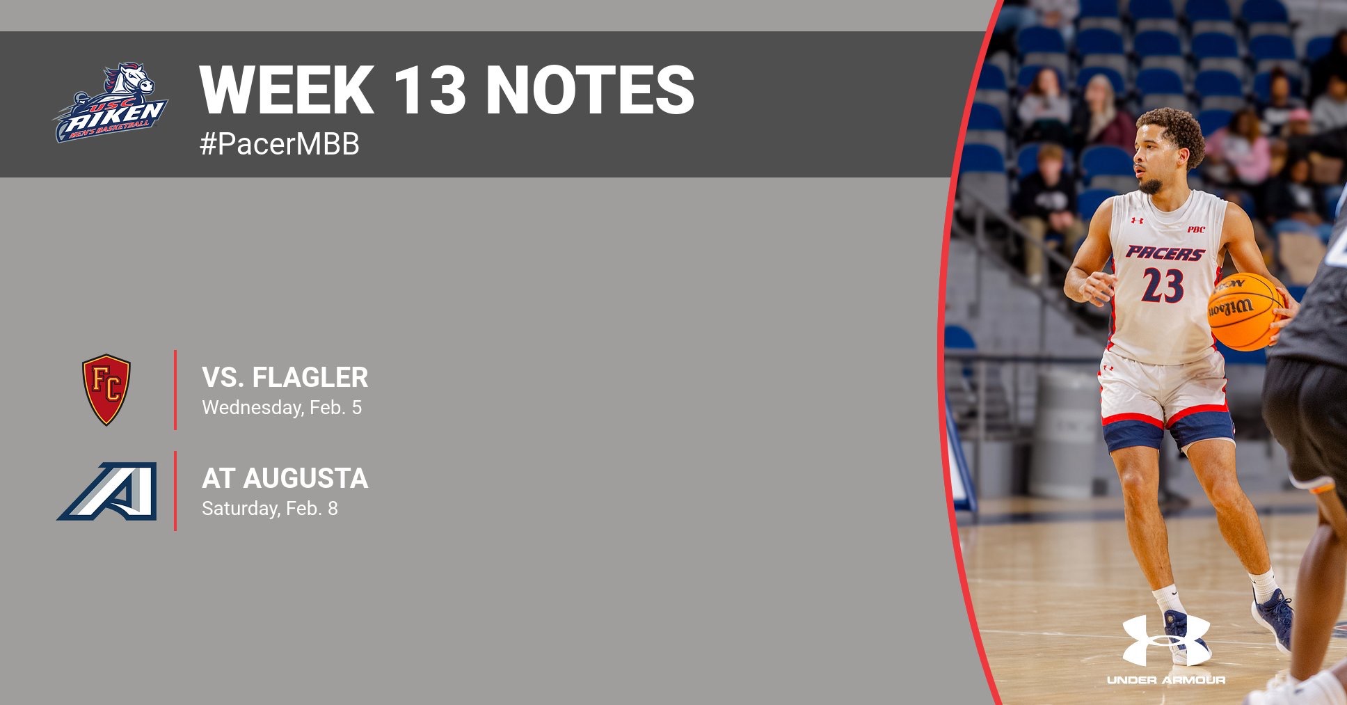 USCA Weekly Home Schedule - Week 12 - University of South Carolina ...