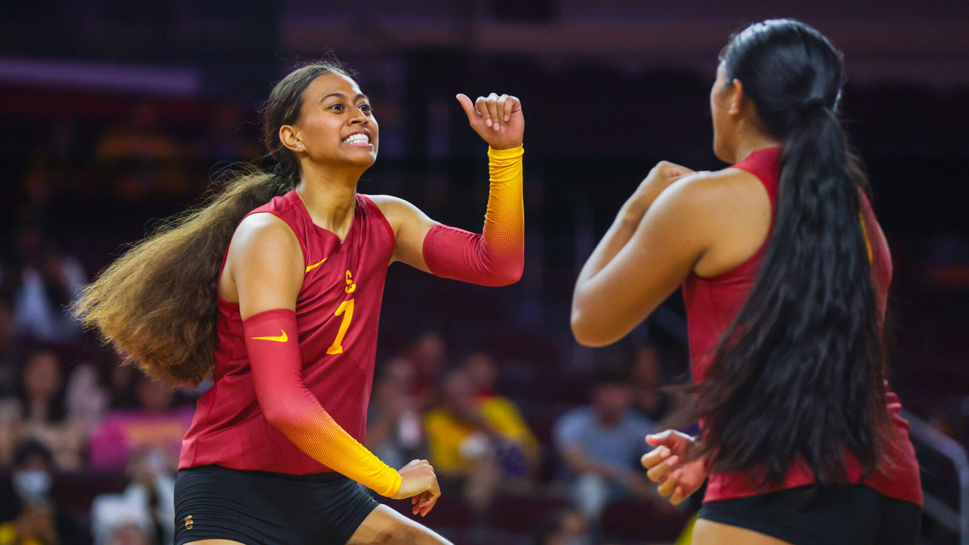 Adonia Faumuina - Women's Volleyball - USC Athletics