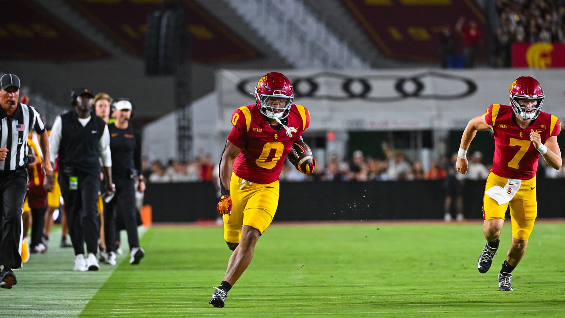 No. 13 USC Football Welcomes Utah State In 2024 Home Opener At L.A ...