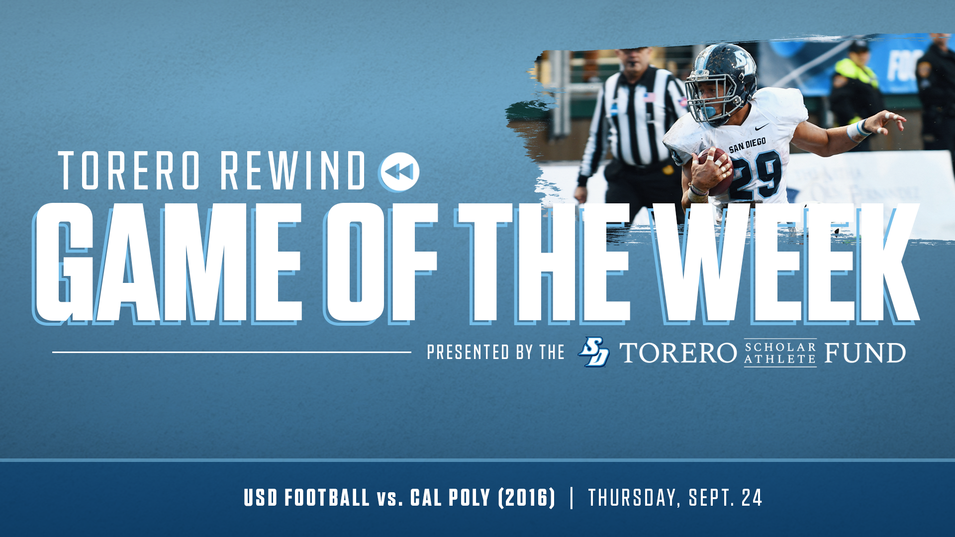 Torero Rewind Game of the Week: Football vs. Cal Poly (2016 ...