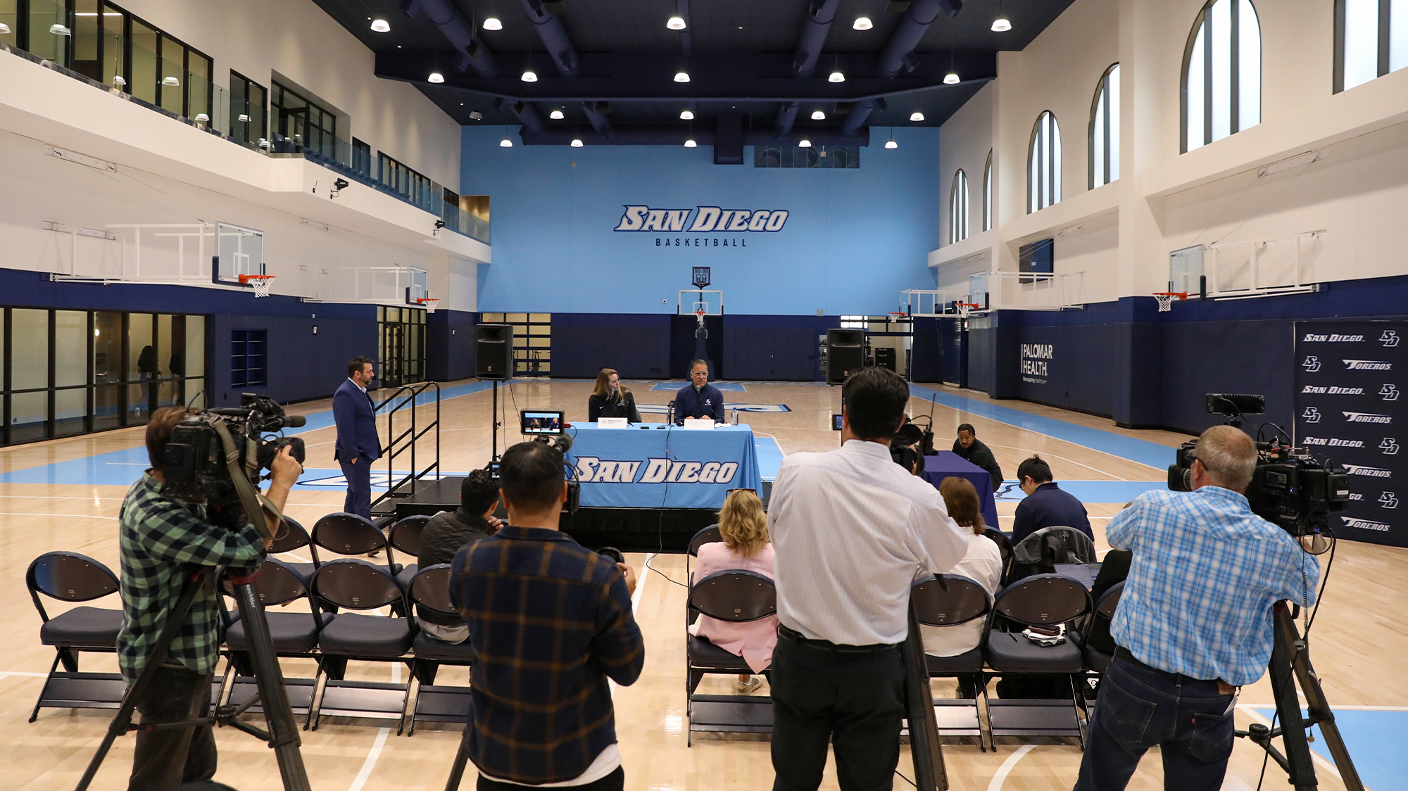 Optimism Abounds as USD Unveils Basketball Performance Center ...