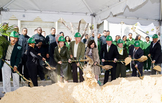USF Breaks Ground on Pam & Les Muma Basketball Center - USF Athletics