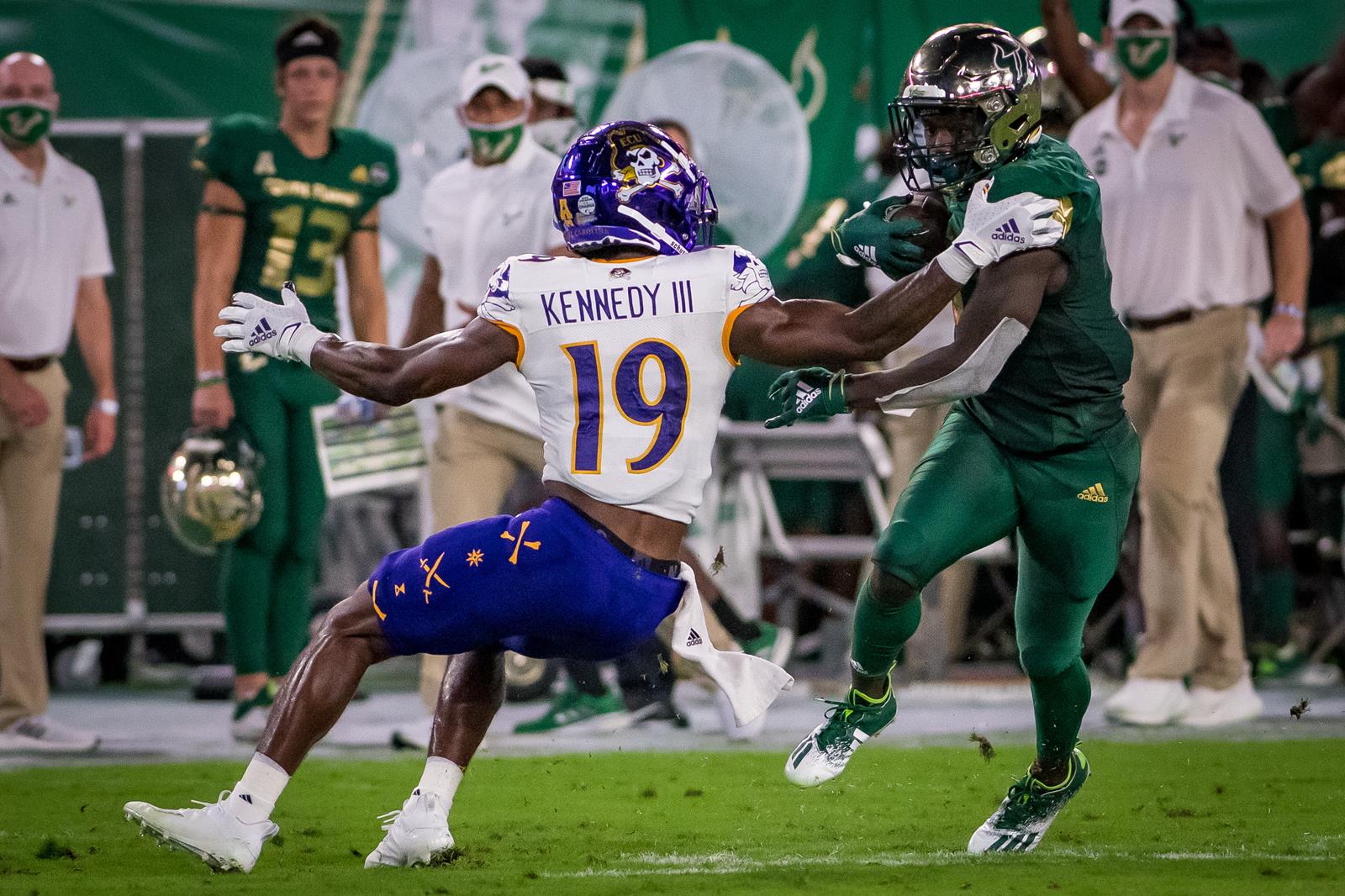 Omarion Dollison - Football - USF Athletics