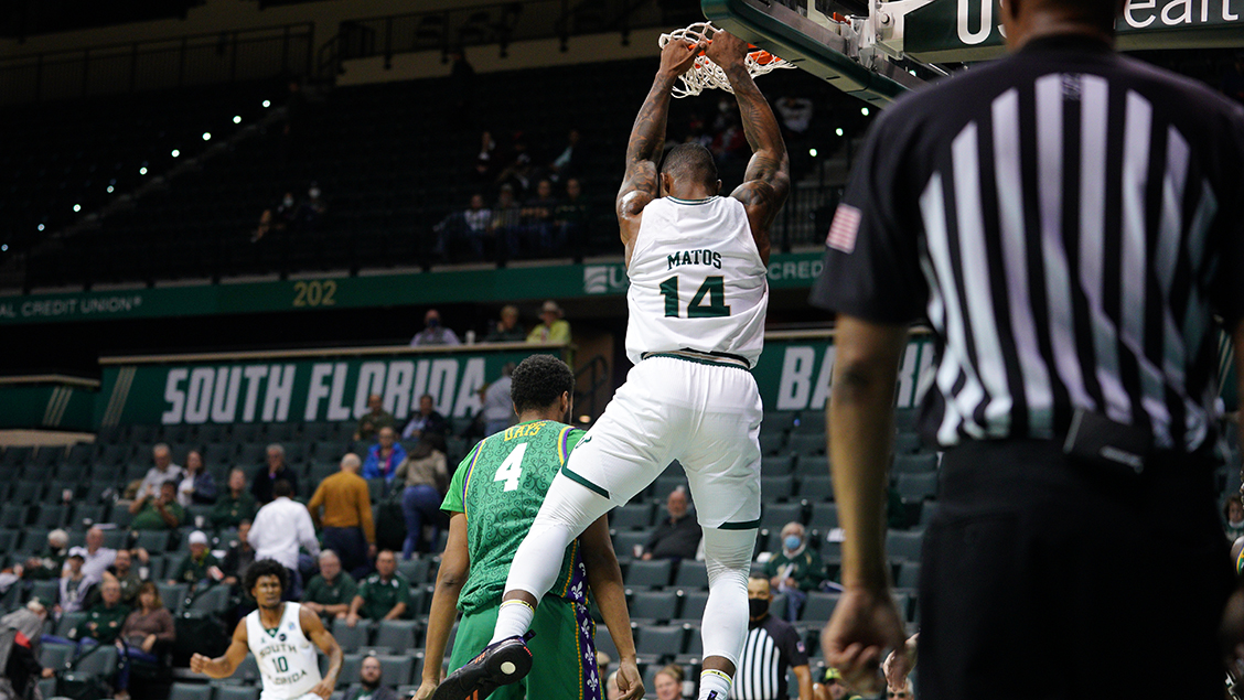 Bayron Matos - Men's Basketball - USF Athletics