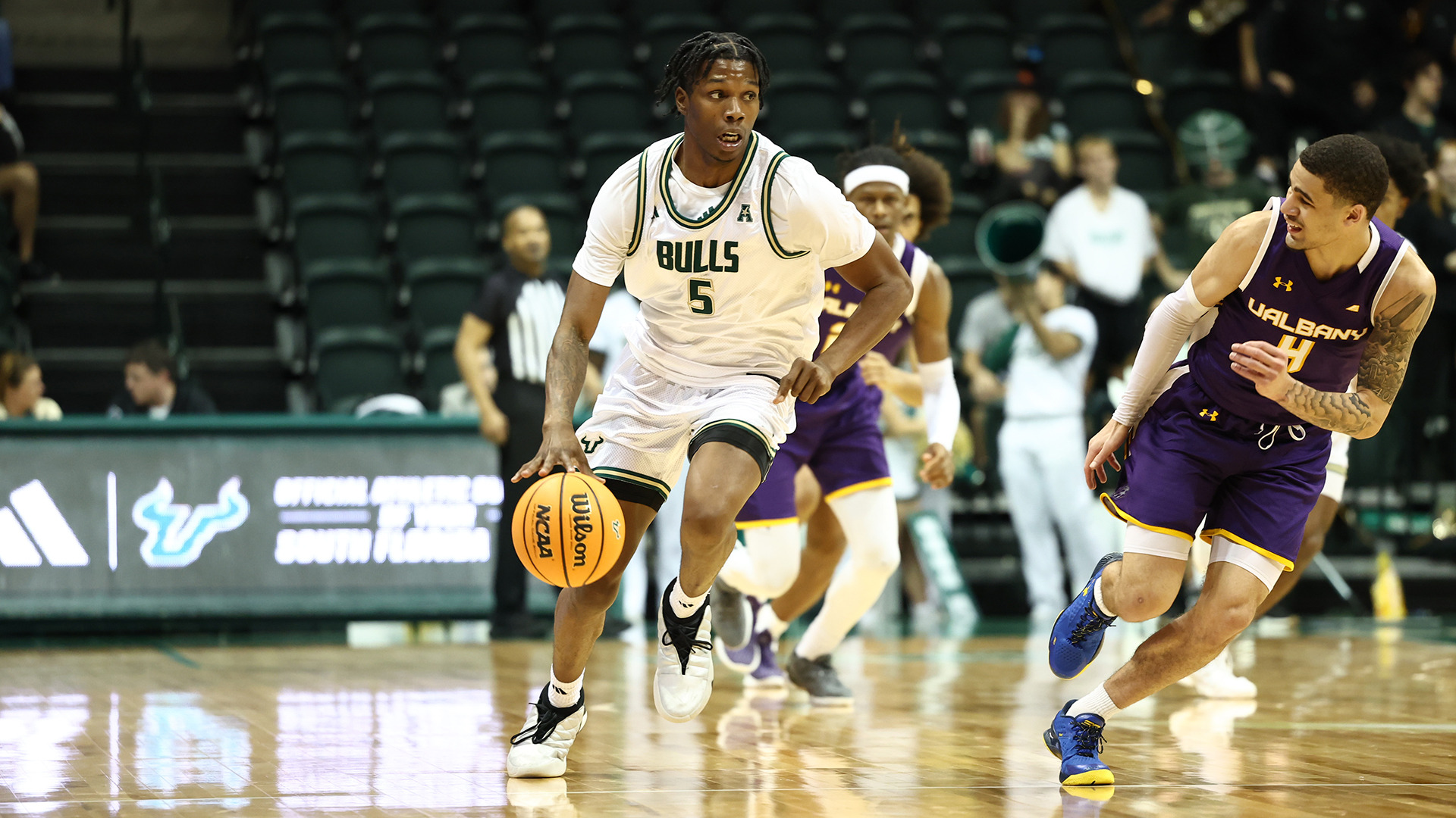 Bulls Handle Great Danes as Five Players Finished in Double Figures ...