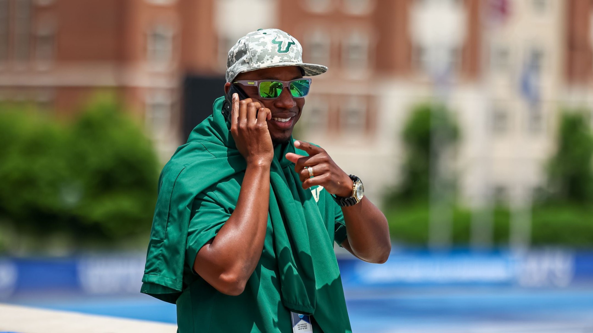 USF Track and Field’s Abdul-Rasheed Saminu Advances to 100m and 200m ...