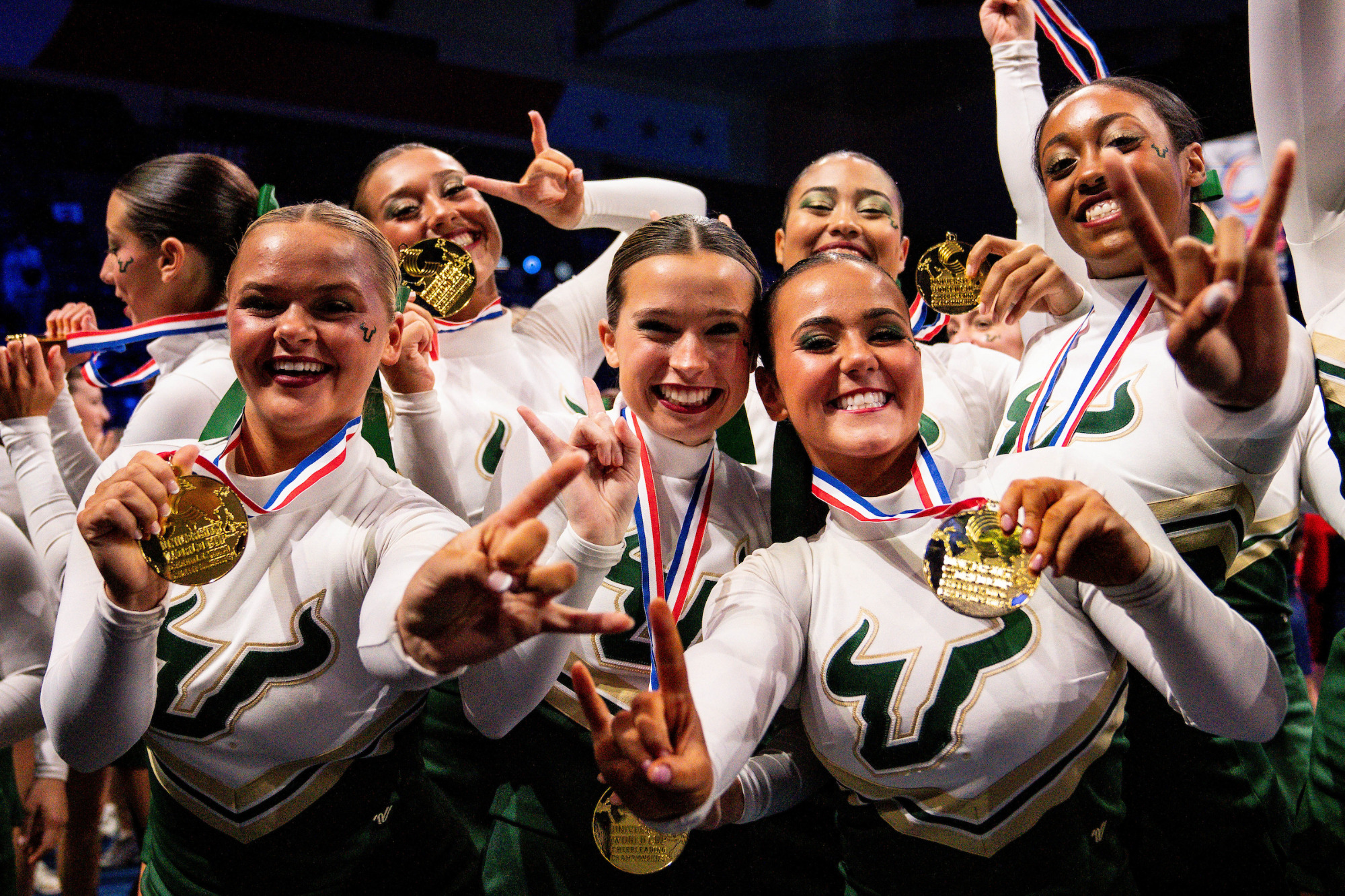 USF All Girl Cheer Claims Second Straight UCA National Championship ...