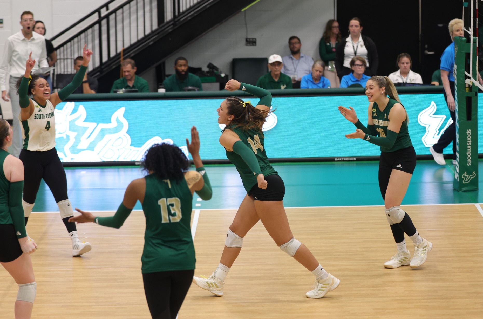 USF Volleyball Prepares for Rigorous Schedule with Revamped Roster - USF Athletics