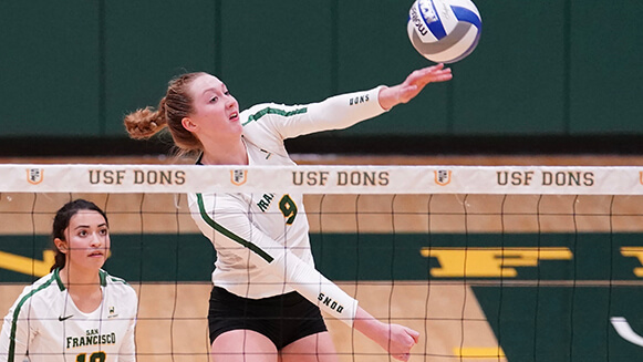 Emily Zinger - Women's Volleyball - University of San Francisco Athletics
