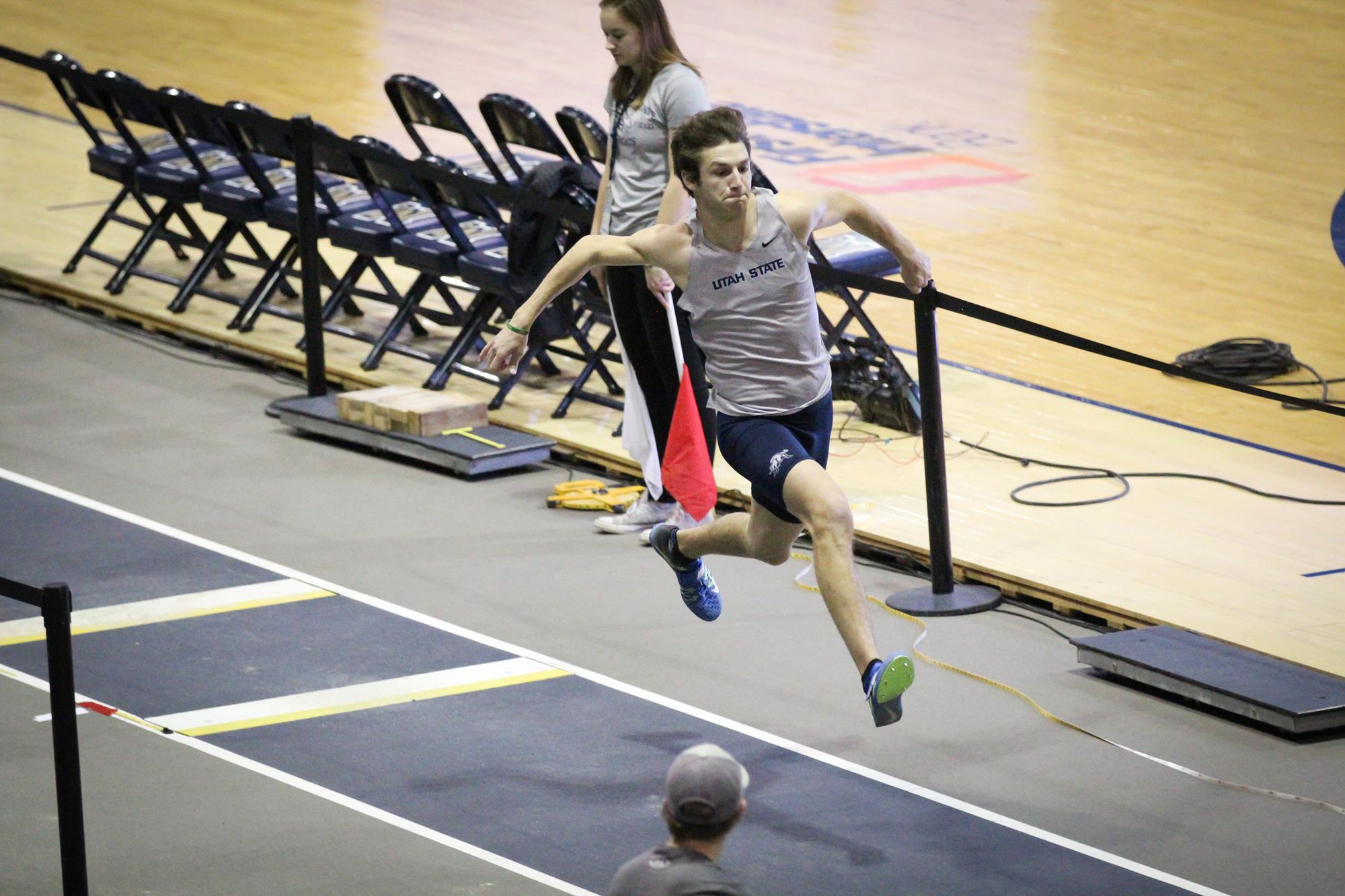 Kyle Brost Sets School Record as USU Track & Field Concludes Indoor ...