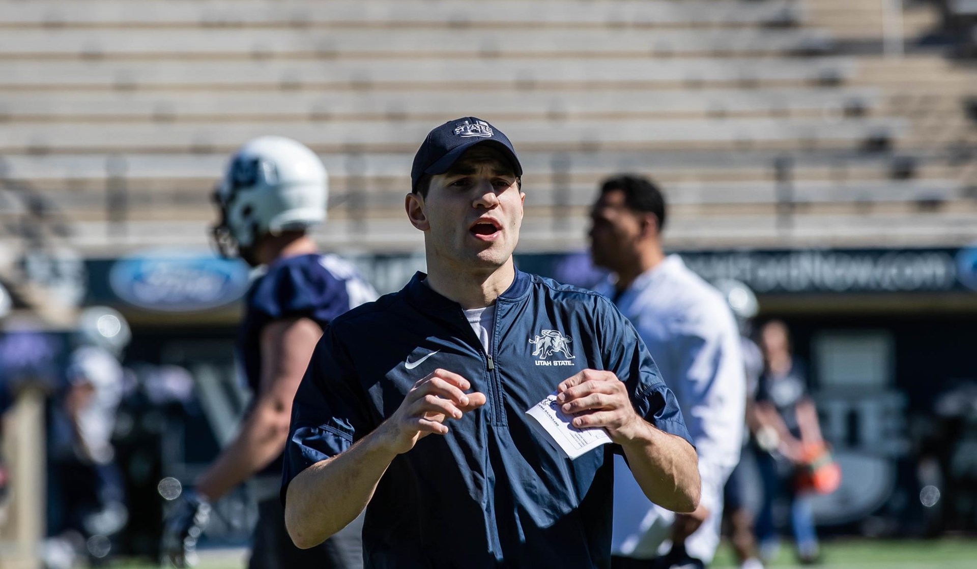 Q&A With Safeties Coach Mike Caputo - Utah State University Athletics