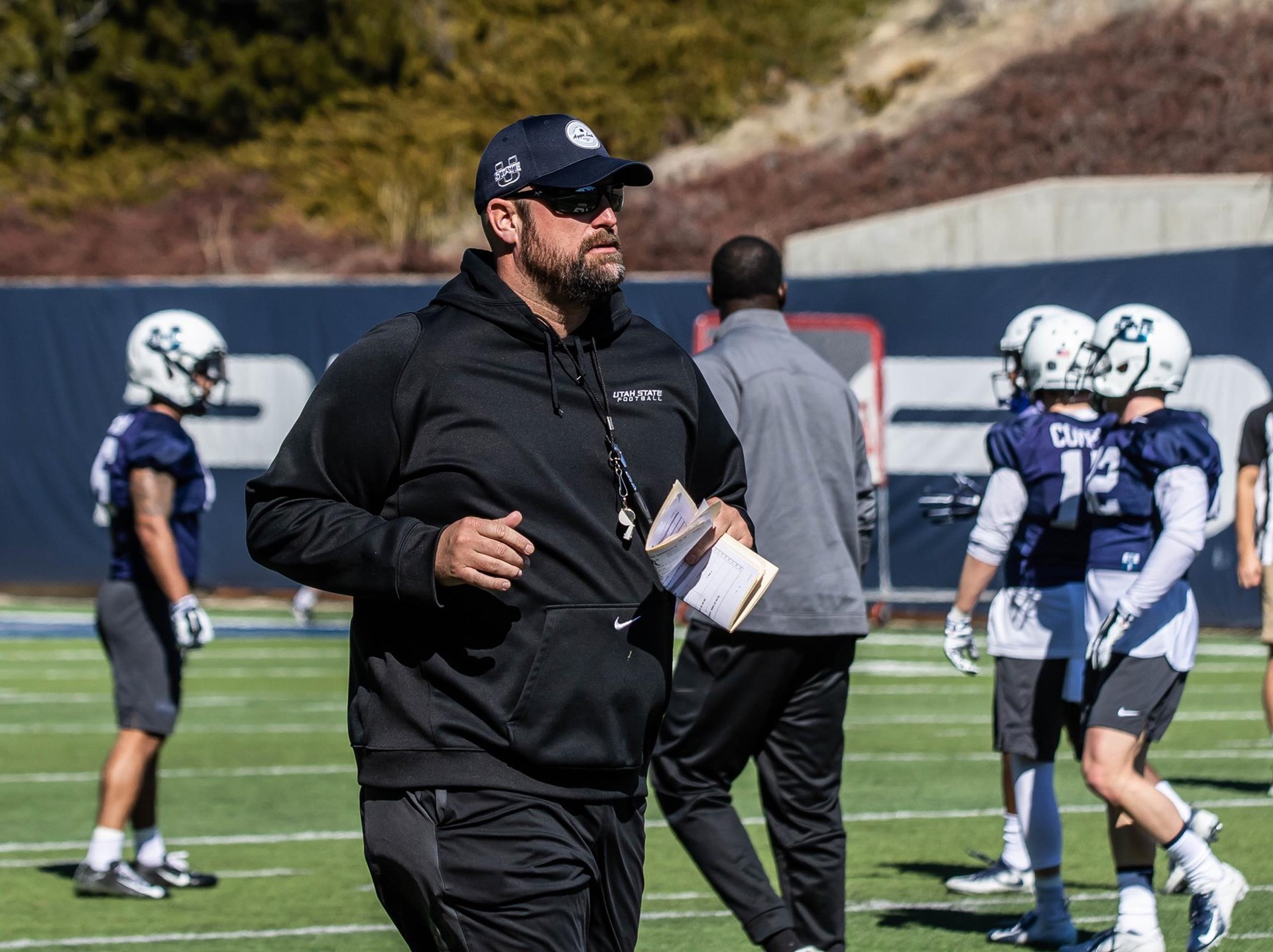 Q&A With Offensive Line Coach TJ Woods - Utah State University Athletics