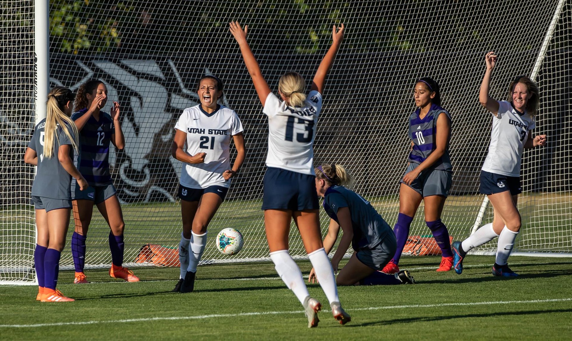 Utah State Victorious in Home Opener over Weber State, 2-1, in Double ...