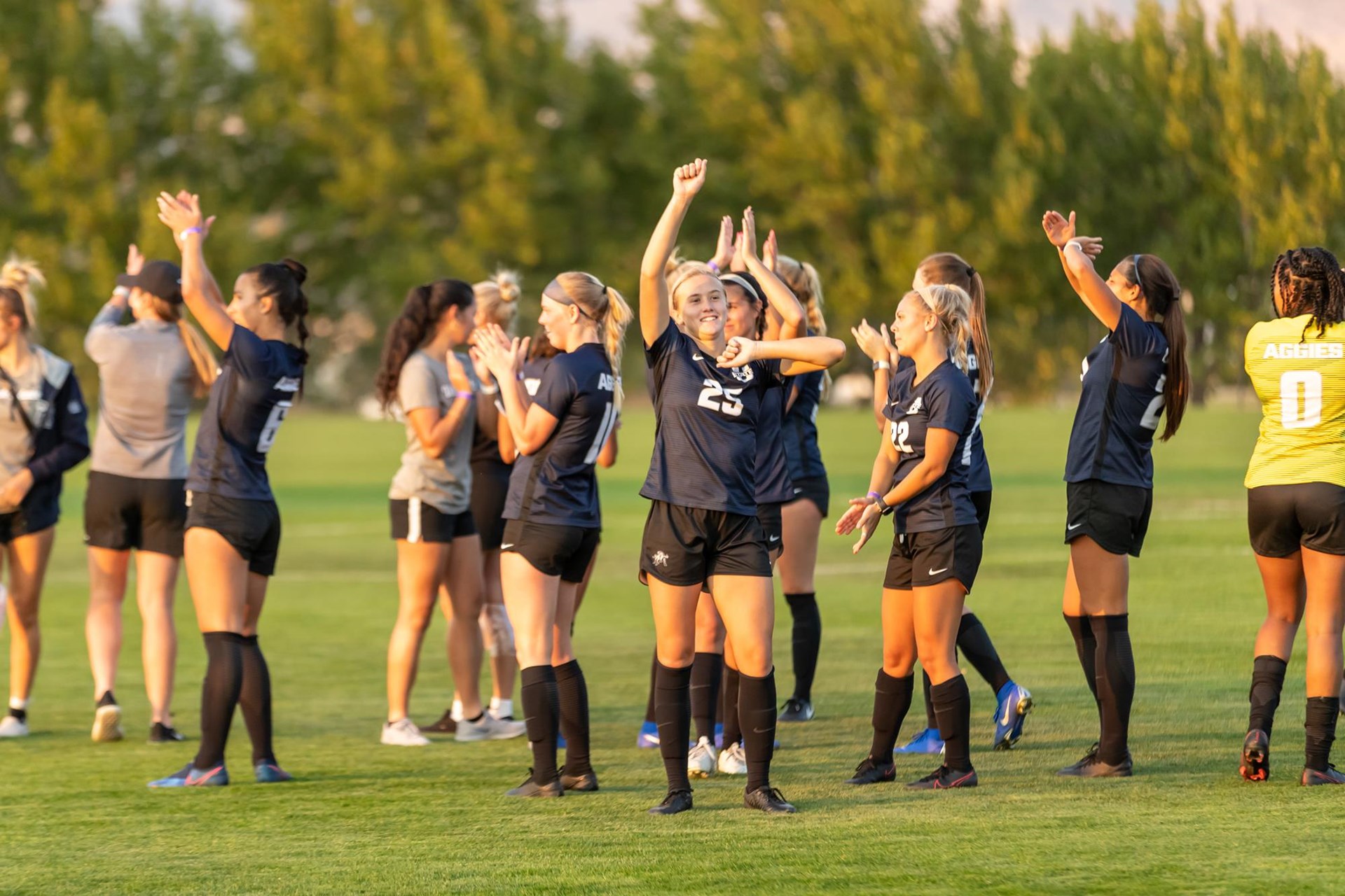 Blue Beats White on Penalties in First Fall Scrimmage for USU Soccer ...