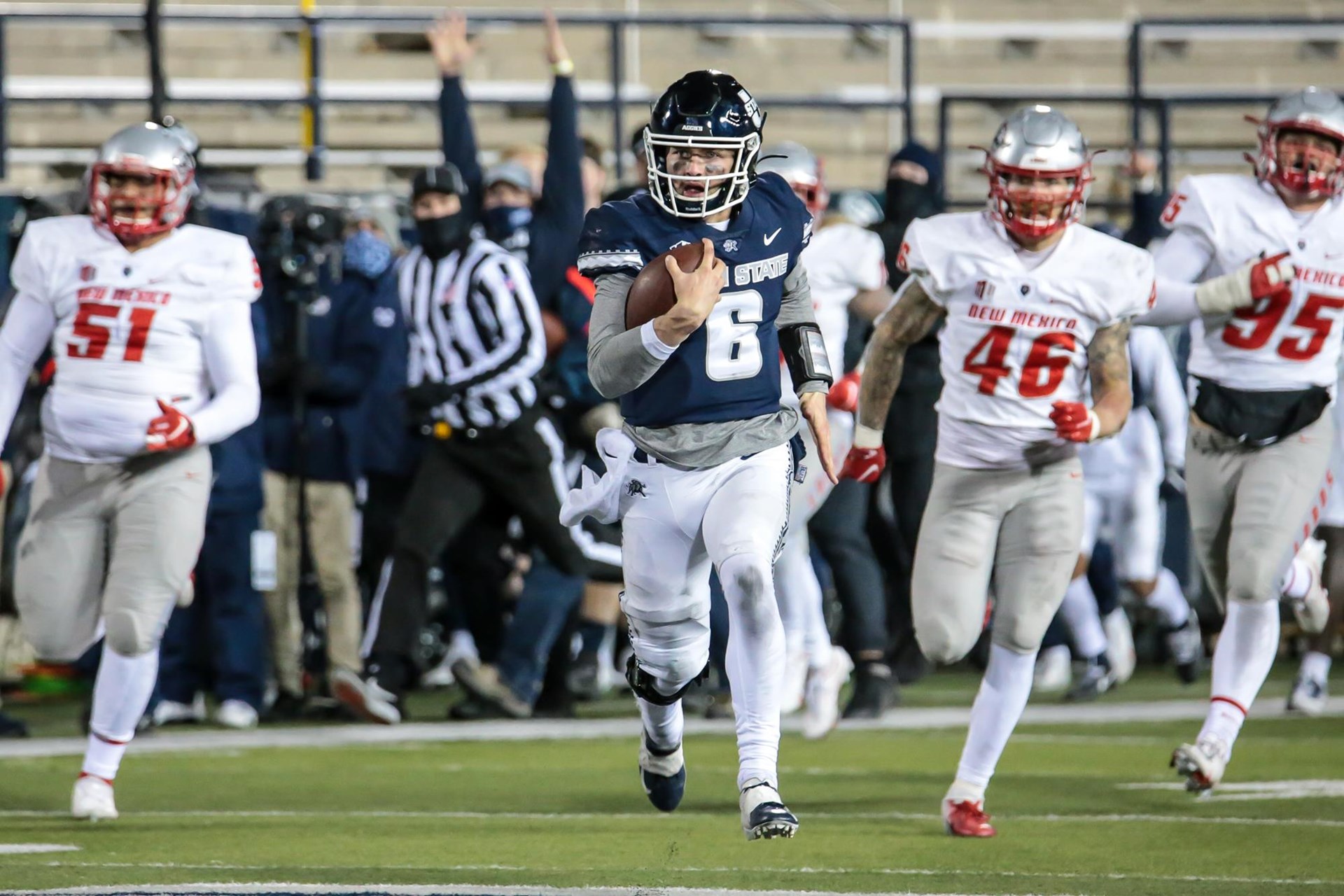 Andrew Peasley Named America First Credit Union USU Student-Athlete of ...