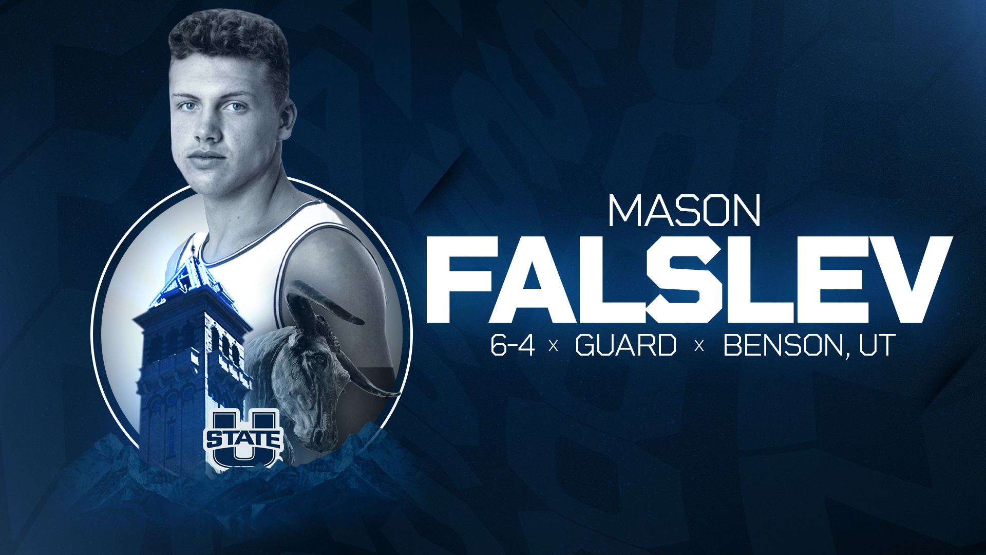 Utah State Men's Basketball Announces the Signing of Mason Falslev ...