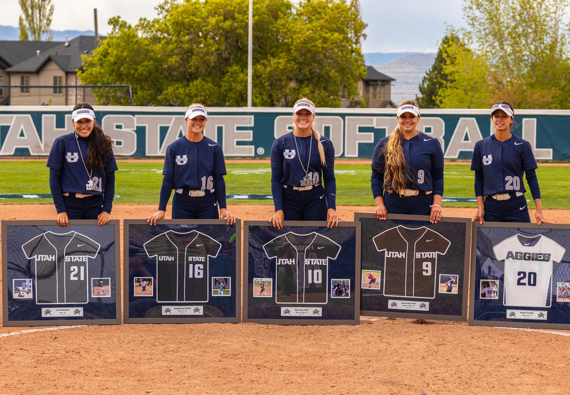 Utah State Softball Celebrates Seniors in Split Against Dixie State ...