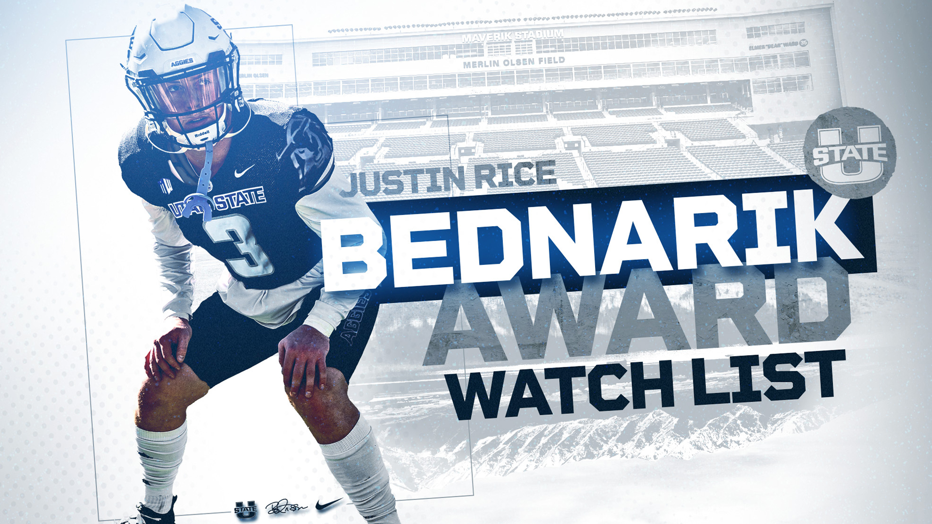 Utah State’s Justin Rice Named to Bednarik Award Watch List - Utah ...